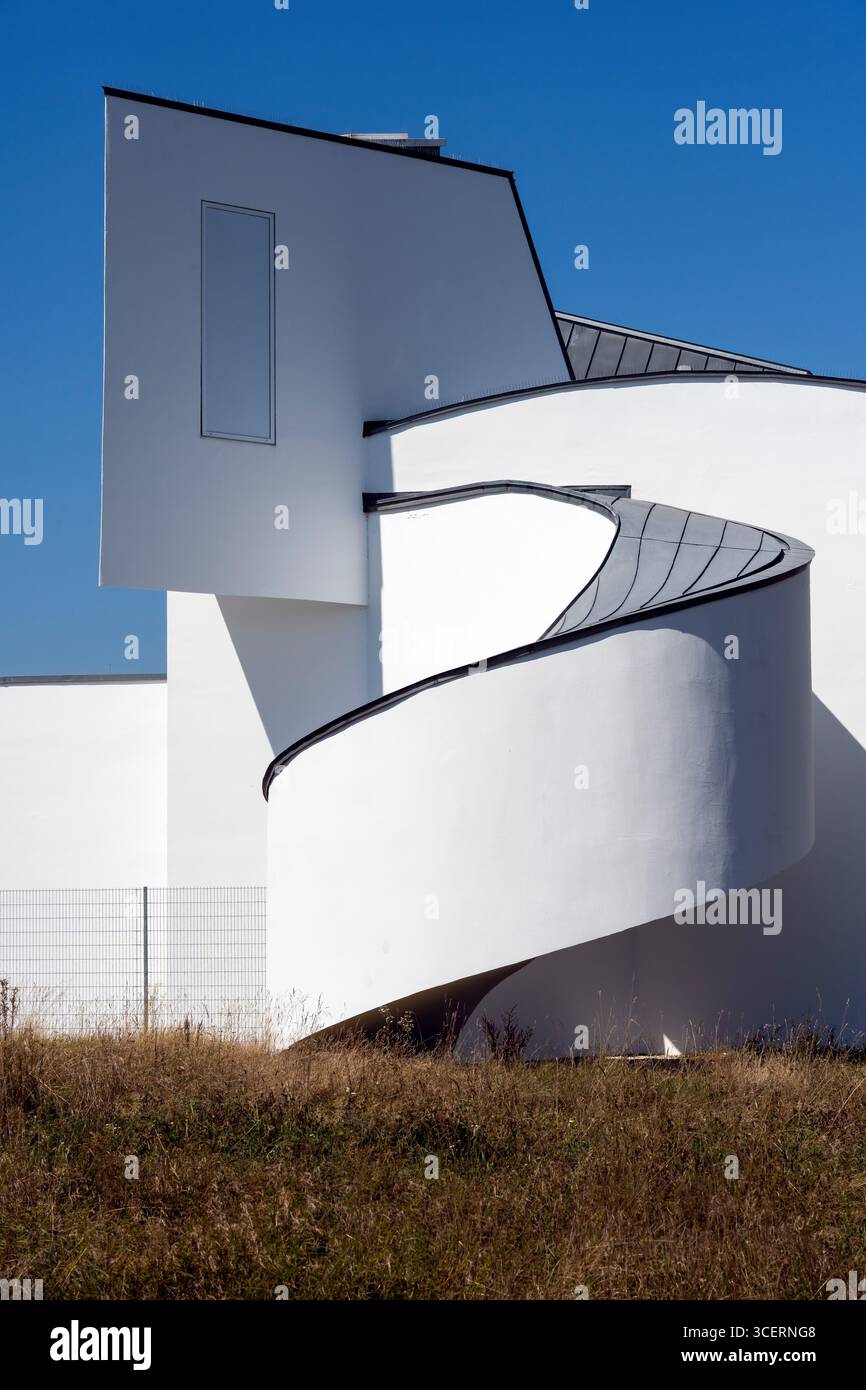 Vitra Design Museum in Vitra Campus designed by architect Frank O ...