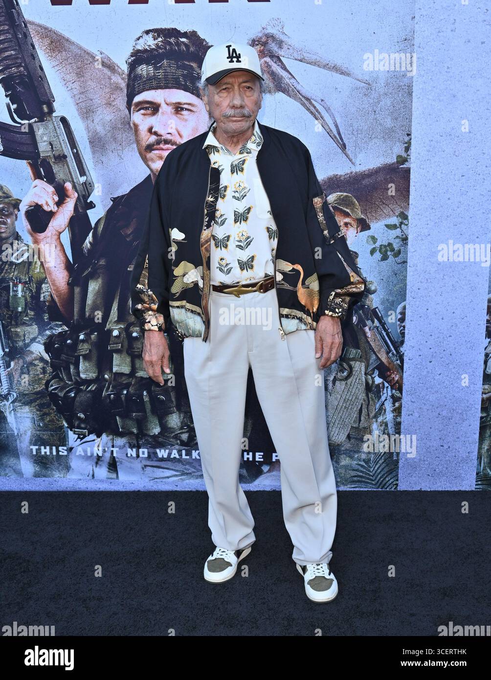 LOS ANGELES - AUG 18: Edward James Olmos at Primative War Premiere at ...
