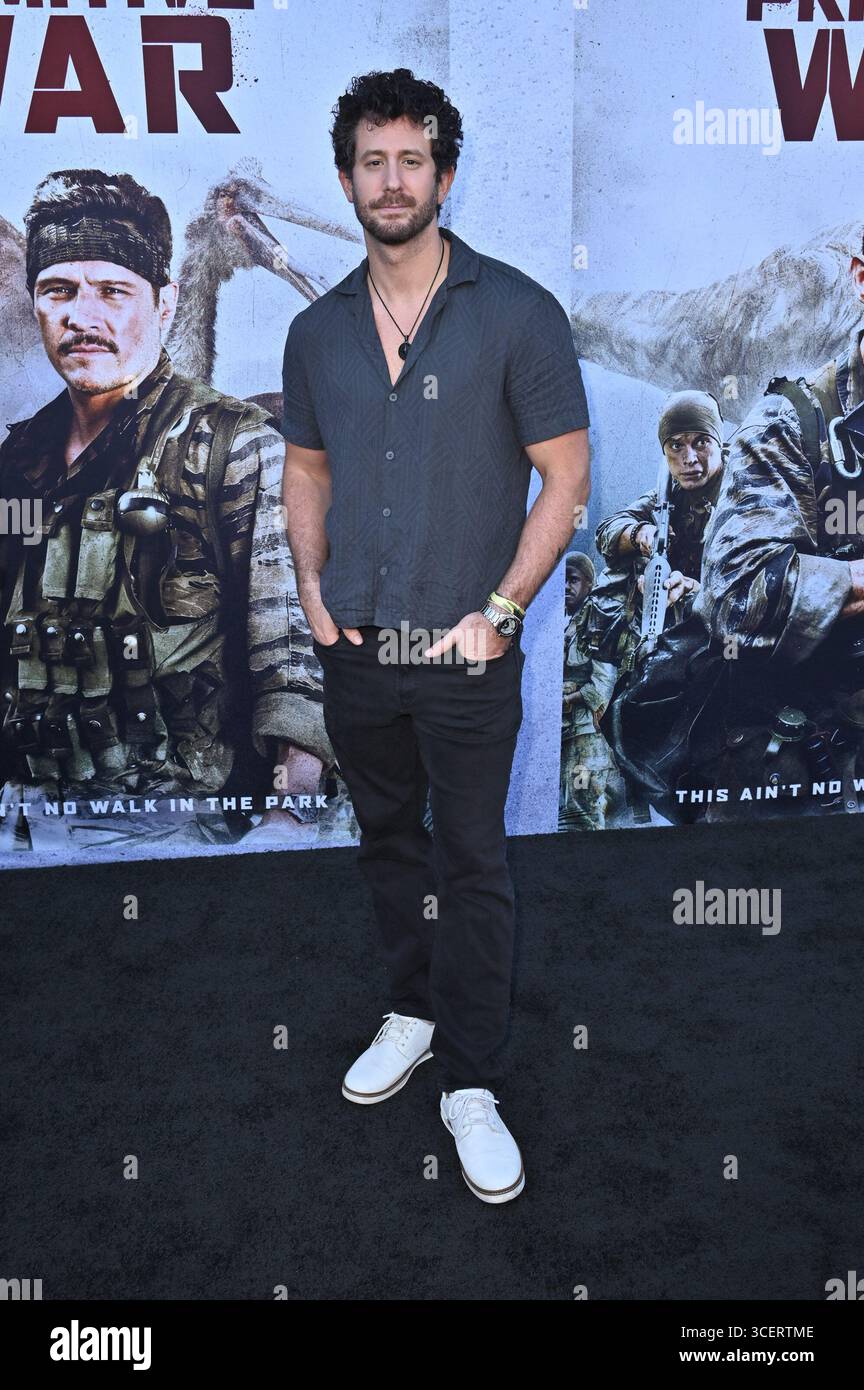 LOS ANGELES - AUG 18: Brandon Davis at Primative War Premiere at the ...