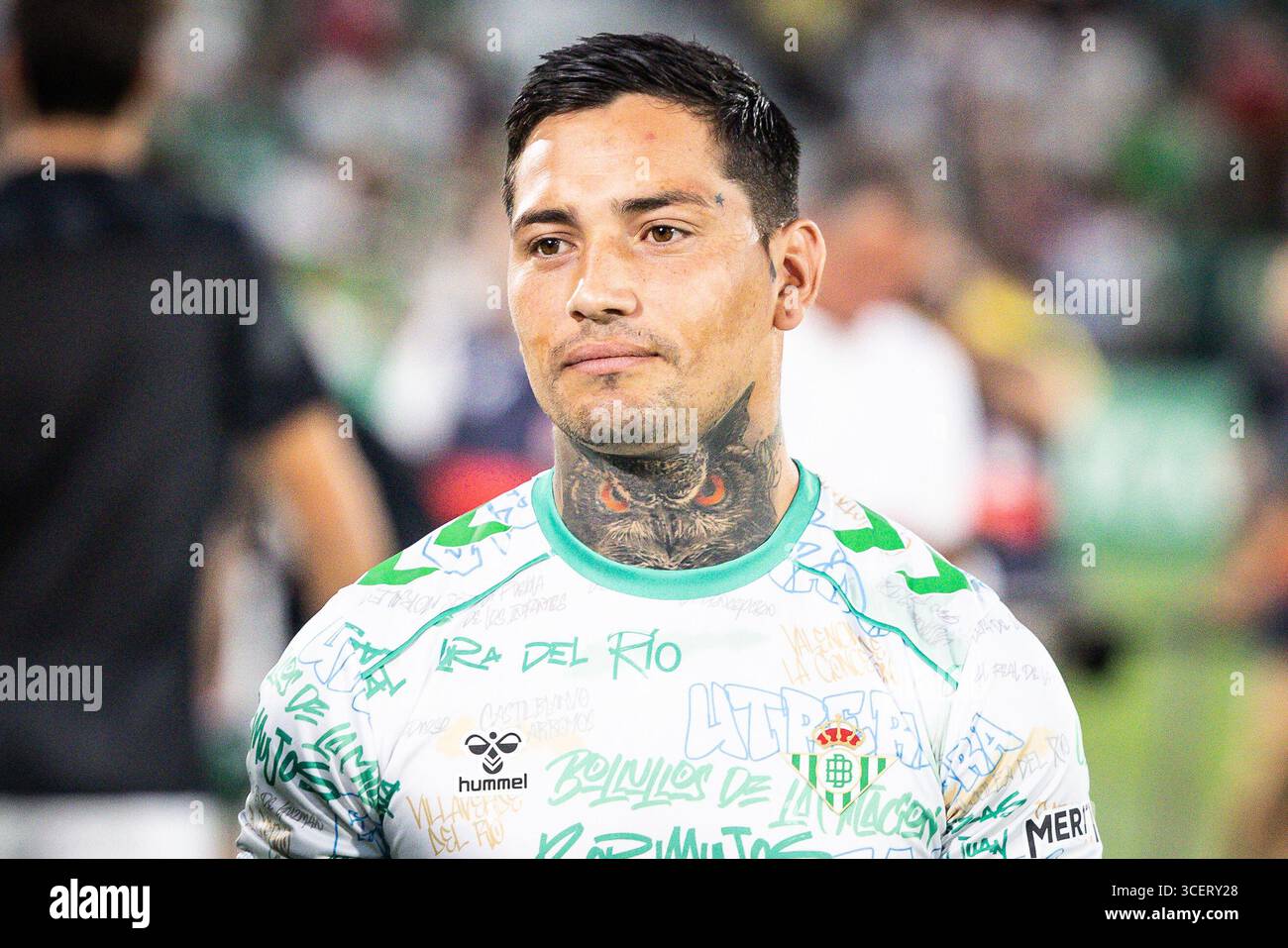 Chimy AVILA of Real Betis Balompie during the Spanish championship La ...