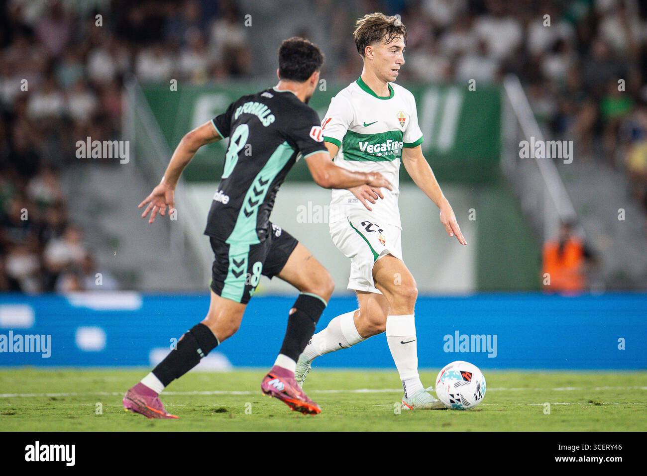 David AFFENGRUBER of Elche CF during the Spanish championship La Liga ...