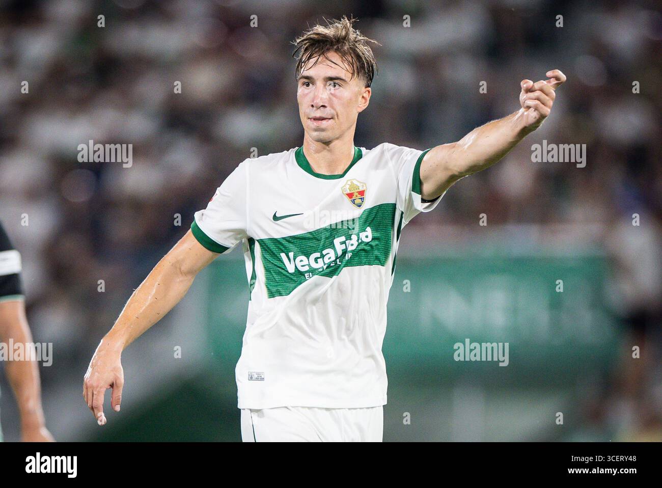 David AFFENGRUBER of Elche CF during the Spanish championship La Liga ...