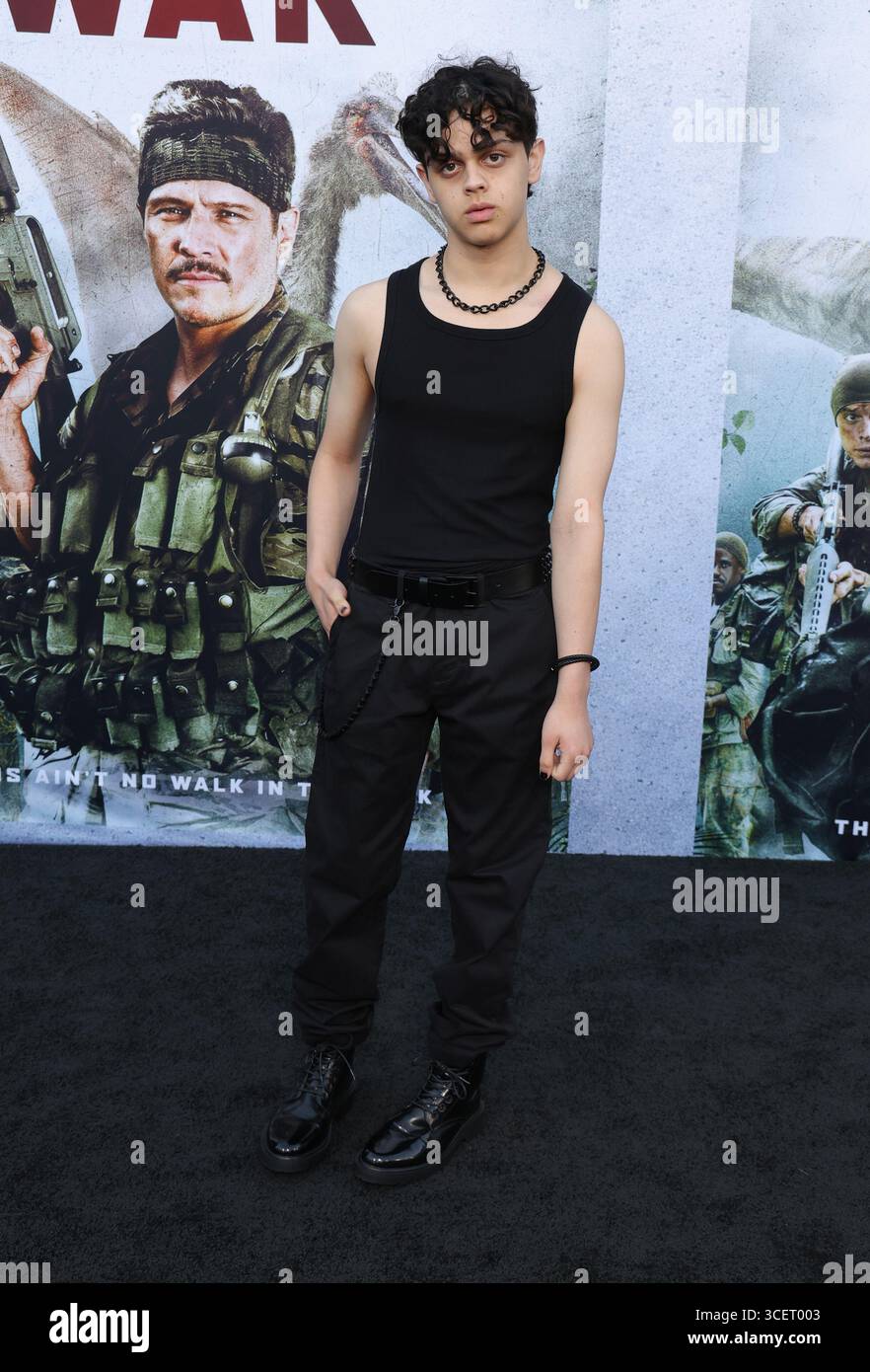 18 August 2025 . Los Angeles, California Isaac Ordonez At Los Angeles ...