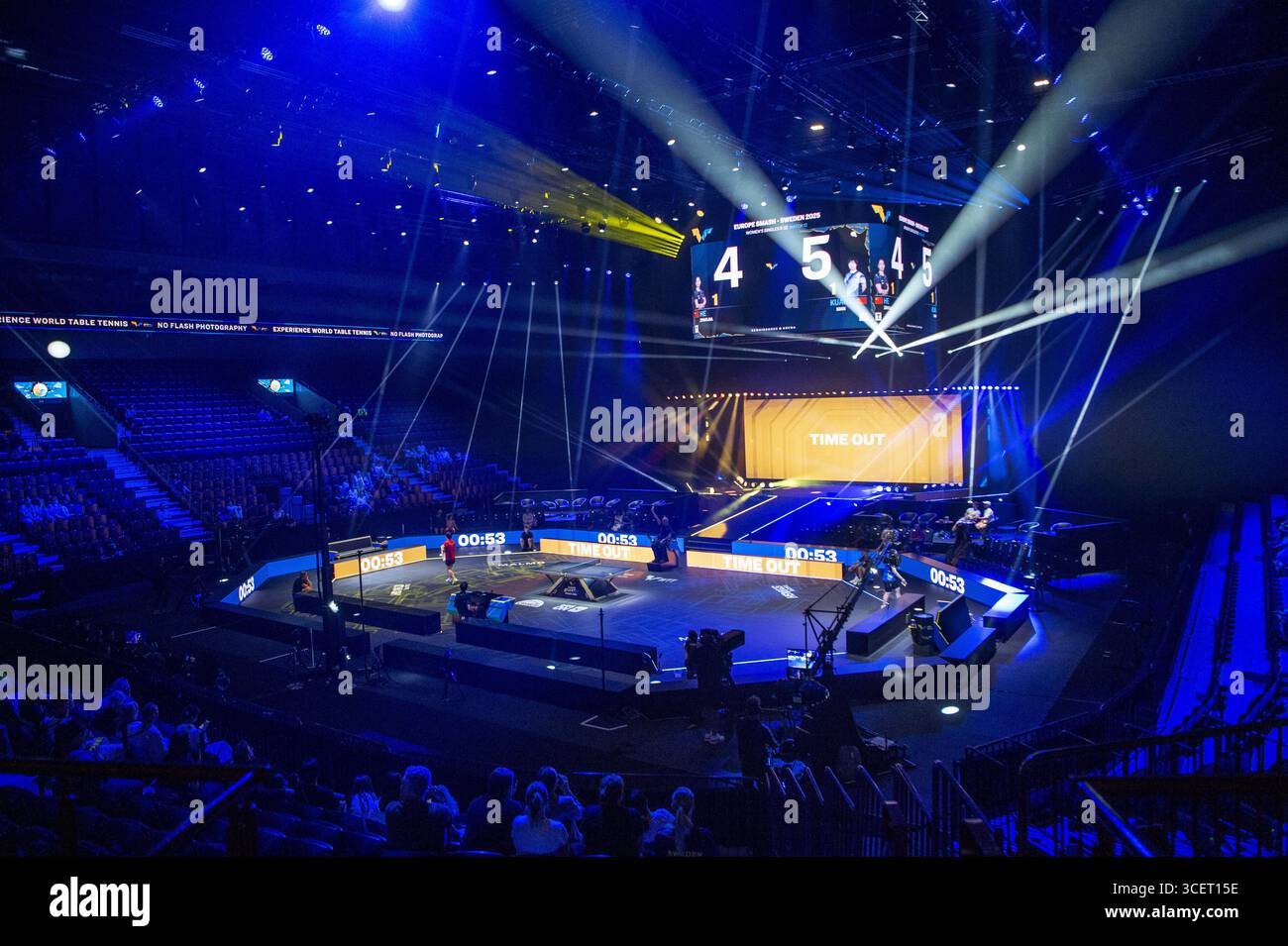250819 Malmö arena during the WTT Grand Smash tournament on August 19 ...