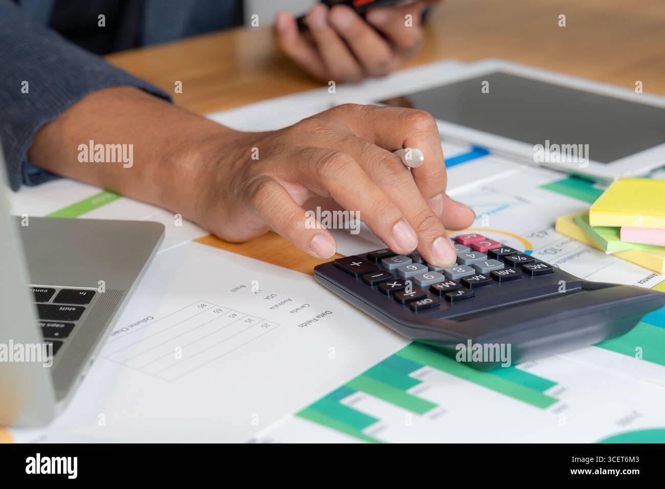 Conceptual image illustrating cost calculation and expense analysis ...
