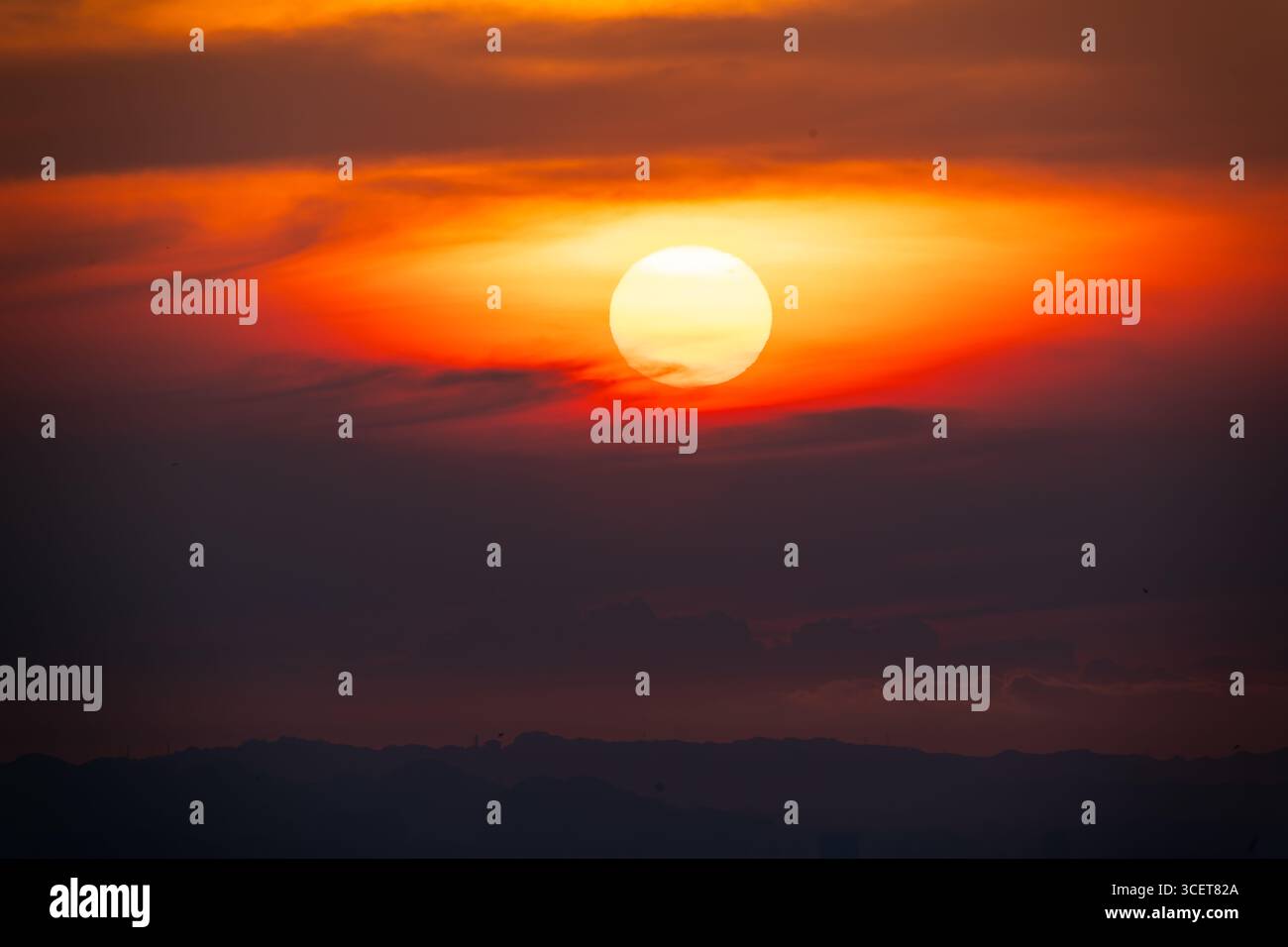 Radiant pink clouds emerging hi-res stock photography and images - Alamy