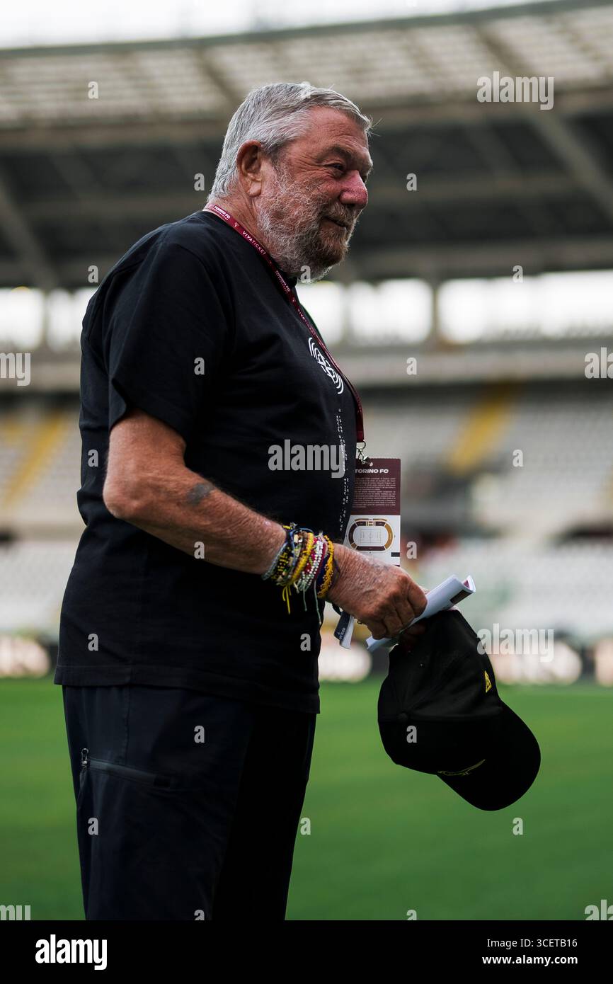 Carlo Rivetti looks on prior to the Coppa Italia football match between ...