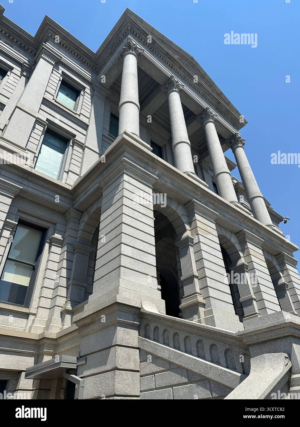 Exterior of the Colorado State Capitol Building in Denver Stock Photo ...