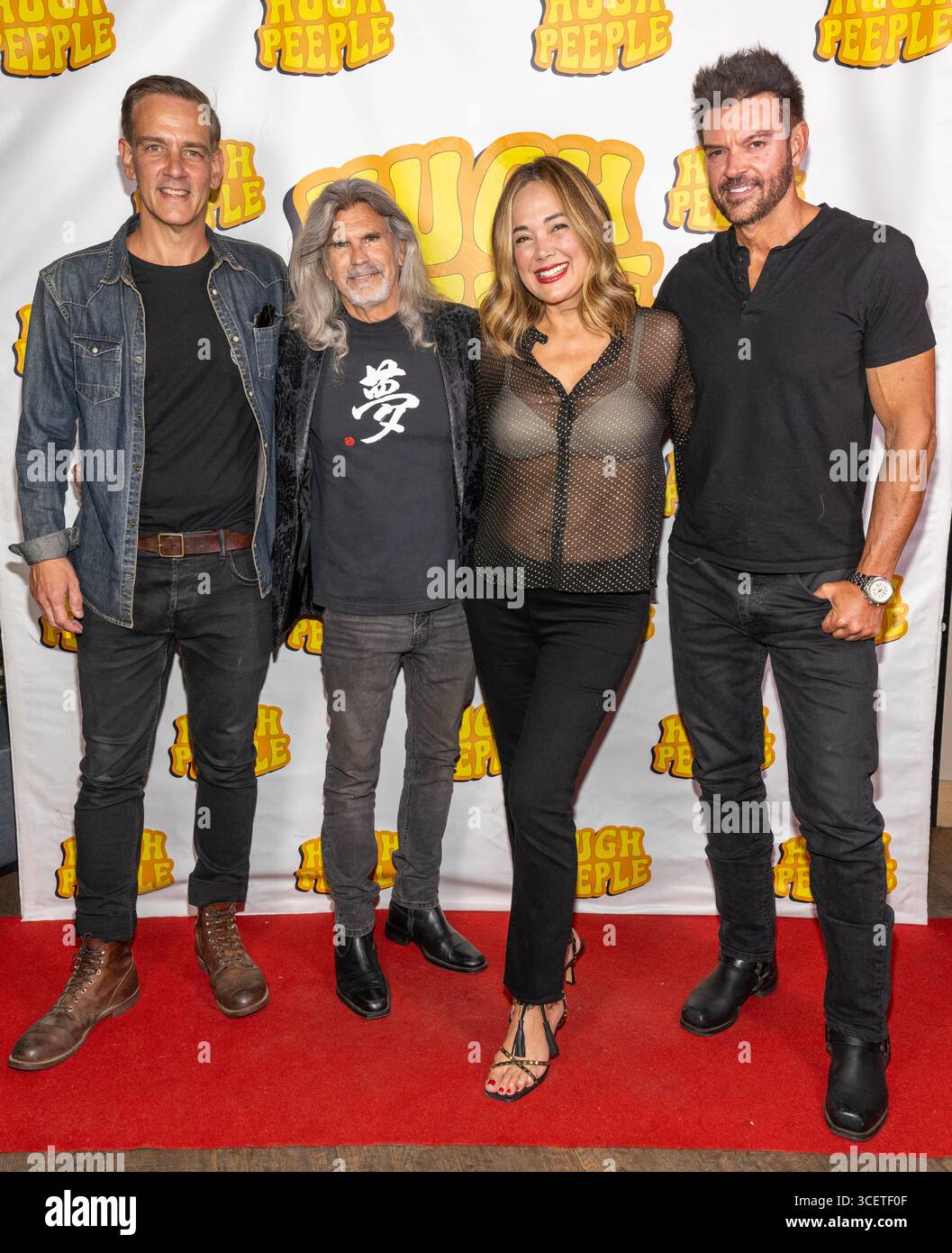 Actor Scott Logan, Film Director Keith Parmer, Actress Serah Henesey ...