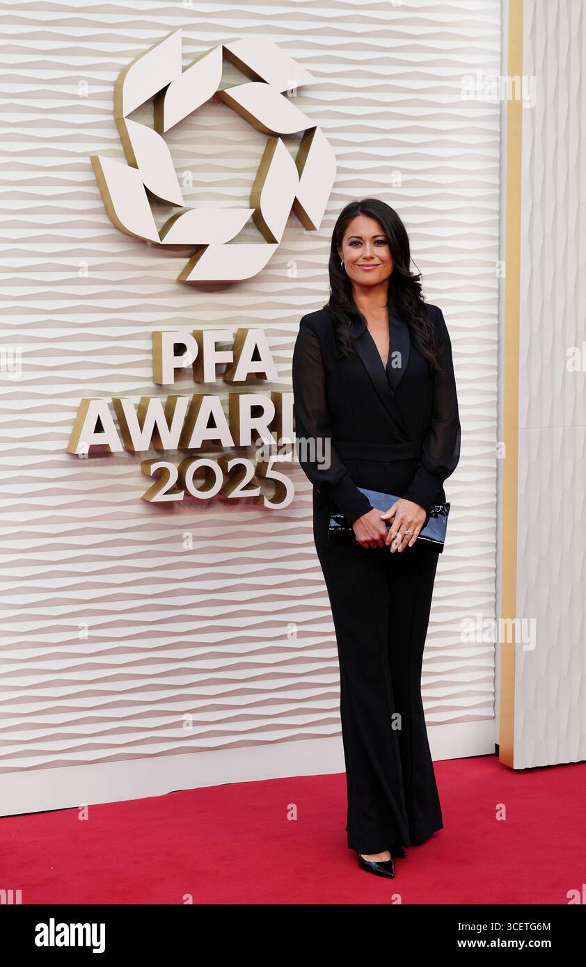 Sam Quek arrives for the PFA Awards 2025 at Manchester Opera House ...