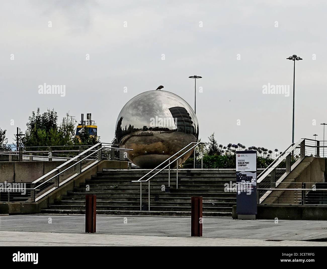 The Time Ball sculpture at Dublin Port, inspired by Darmody ...