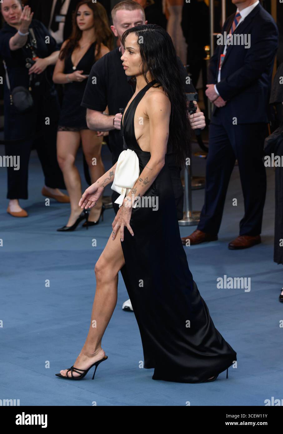 London, UK. August 19th, 2025. Zoe Kravitz attending the Caught ...