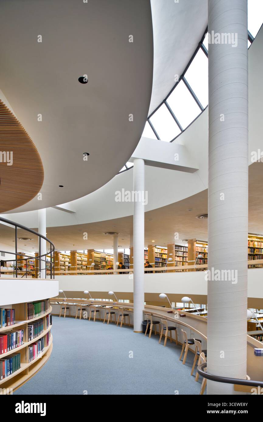 Mount Angel Abbey Library designed by Finnish architect Alvar Aalto was ...