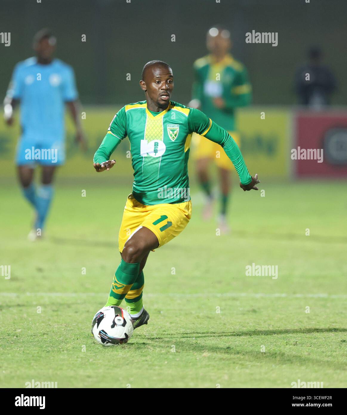 Nduduzo Sibiya of Golden Arrows during the Betway PSL Match between Durban City FC and Golden ...