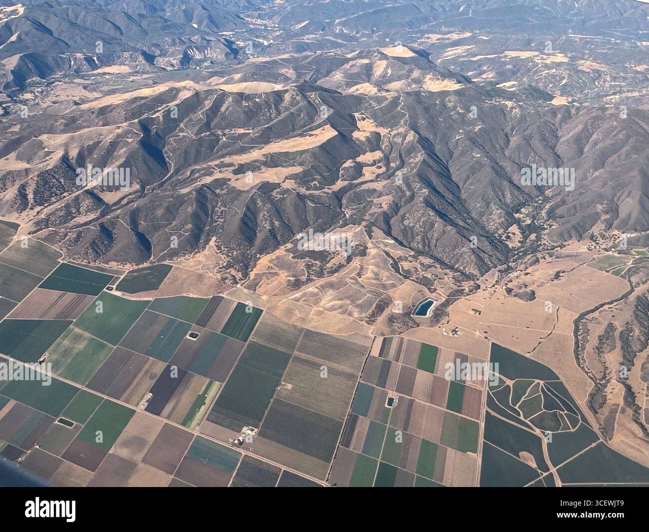 Soledad, California, USA. 18th Aug, 2025. Farmland and wine growing ...