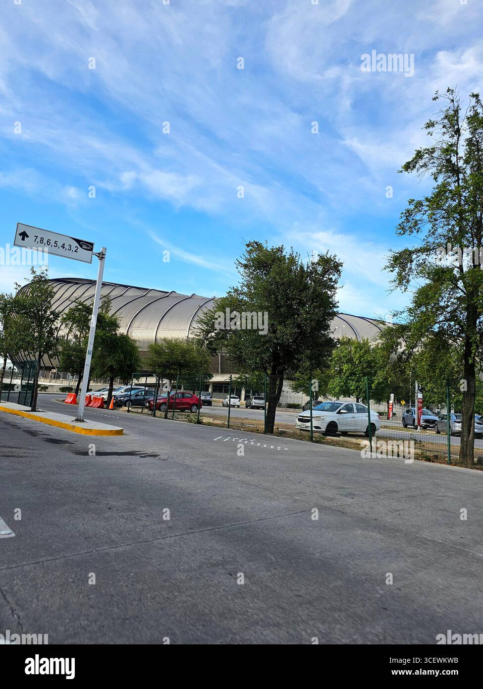 Monterrey, Nuevo Leon, Mexico - Jul 29, 2025: BBVA Soccer Stadium in ...