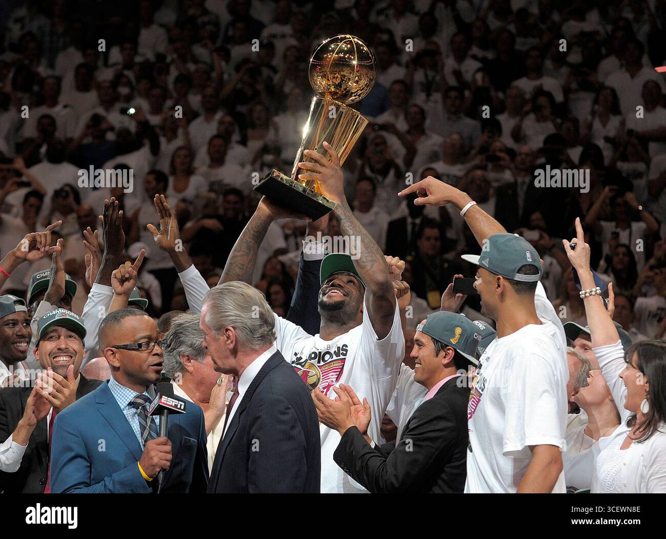 2012 finals miami heat lebron hi-res stock photography and images - Alamy