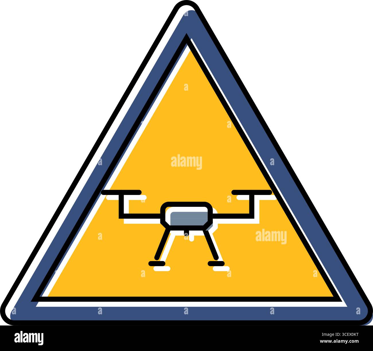 Uav safety sign Cut Out Stock Images & Pictures - Alamy