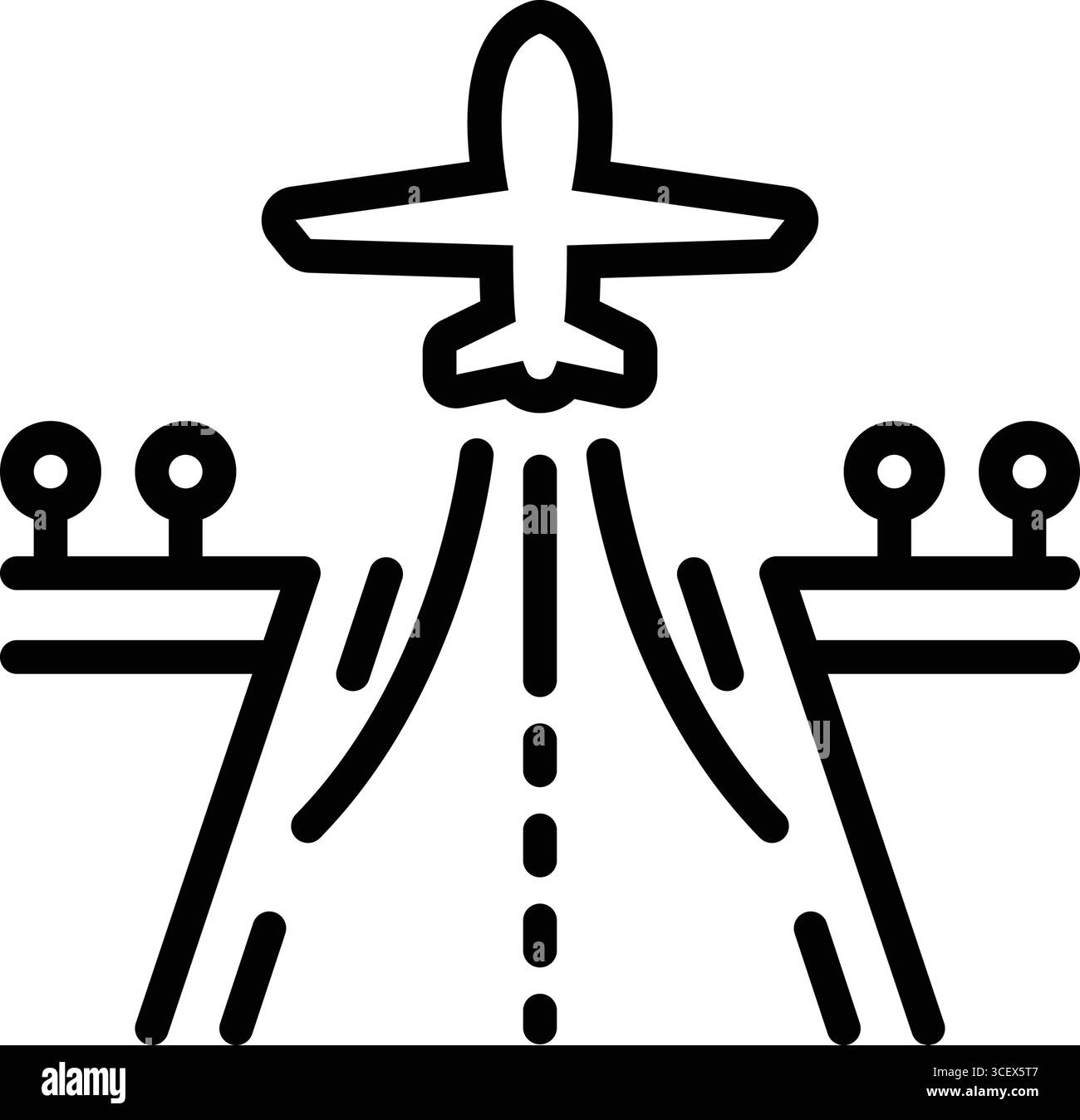 Icon for takeoff, aeroplane Stock Vector Image & Art - Alamy