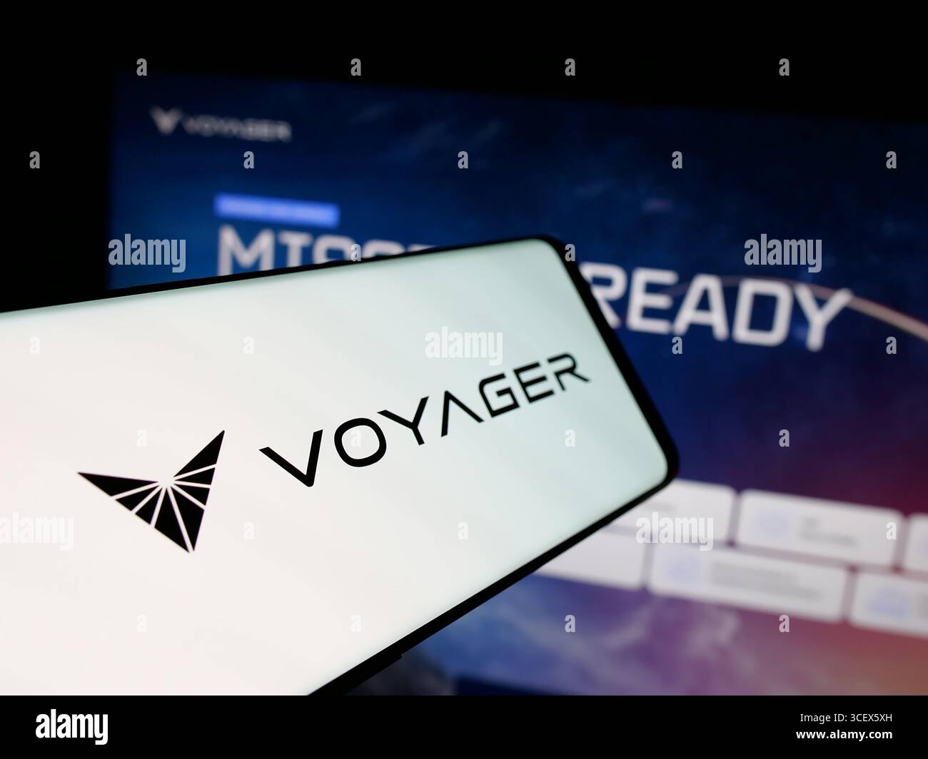 Voyager logo hi-res stock photography and images - Alamy