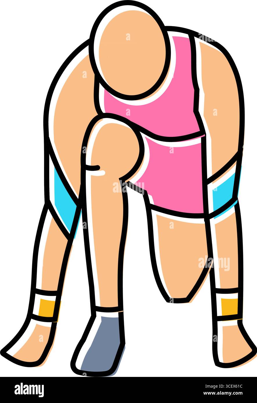 Athlete injury prevention Cut Out Stock Images & Pictures - Alamy