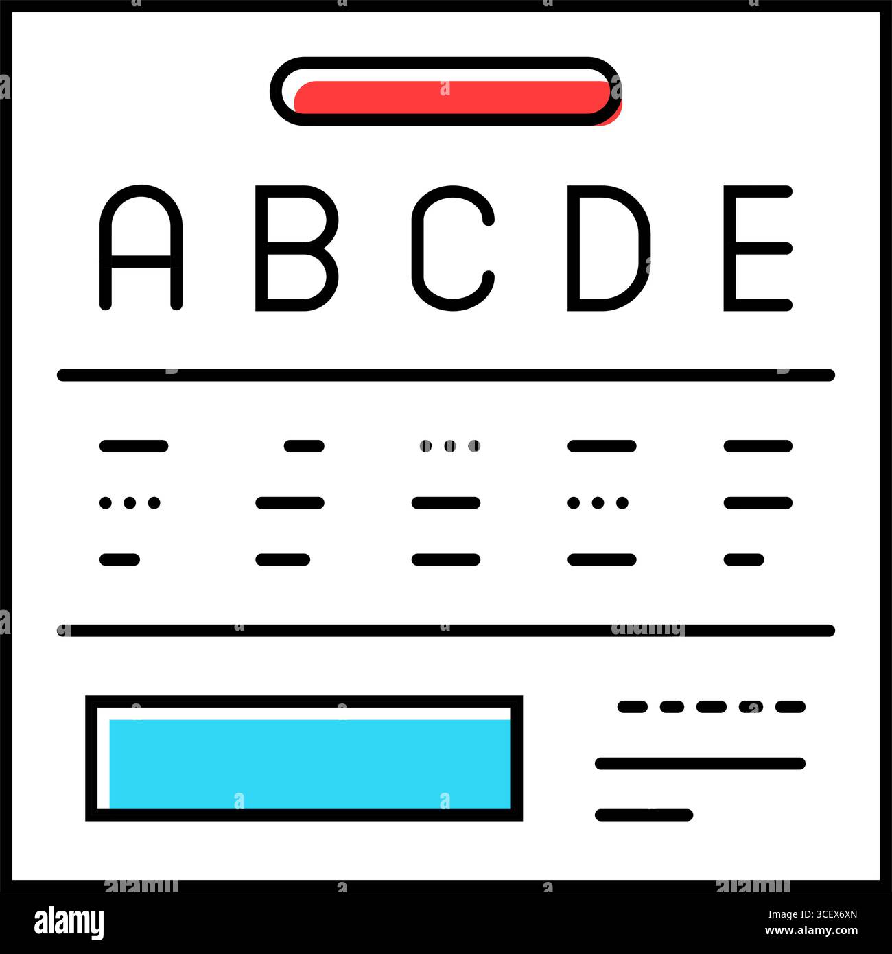 grading system education platform color icon vector illustration Stock ...