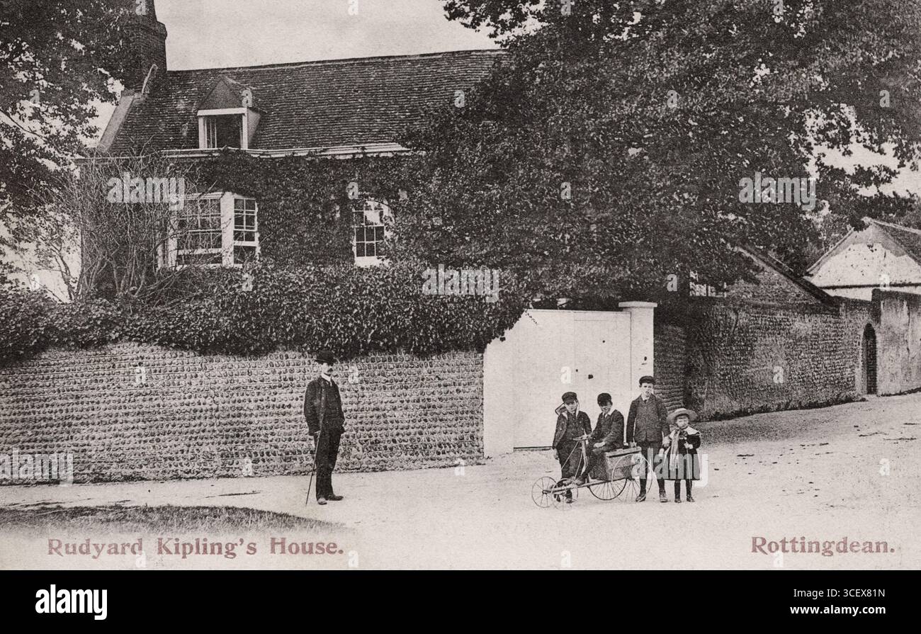 Rudyard kipling rottingdean hi-res stock photography and images - Alamy