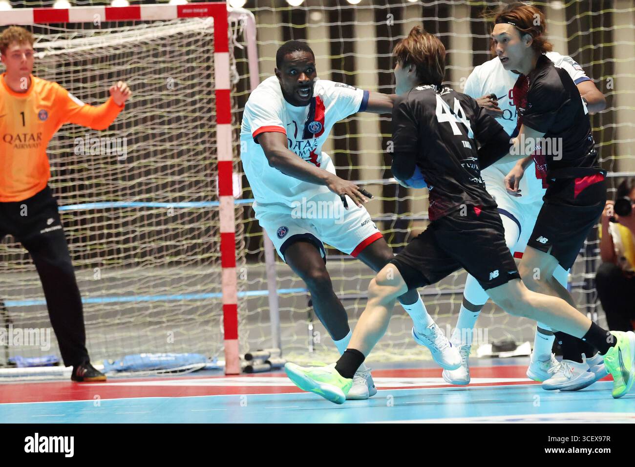 Tokyo, Japan. 19th Aug, 2025. KONAN Karl (PSG) Handball : Paris Saint ...