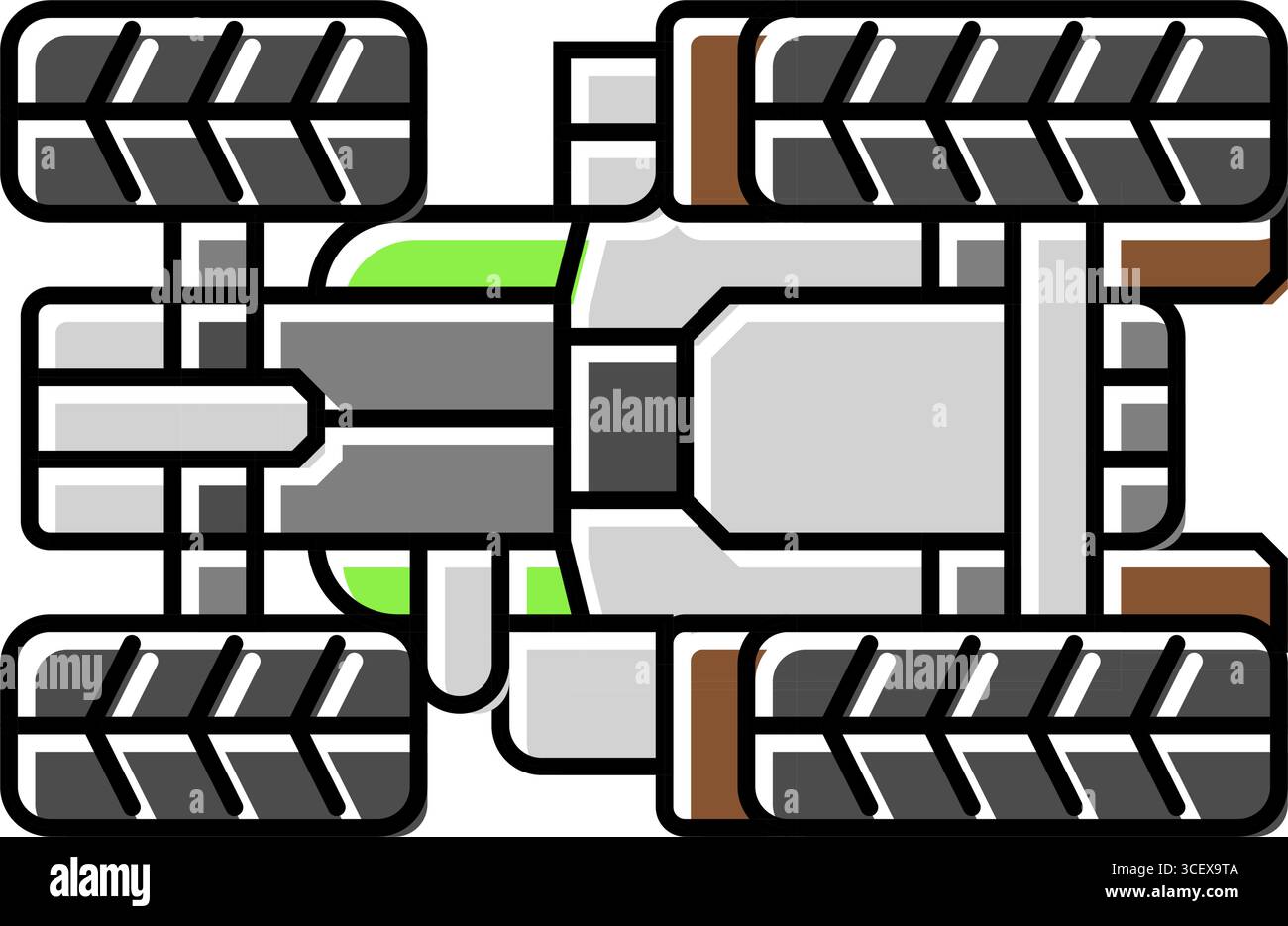 Tractor pto Stock Vector Images - Alamy