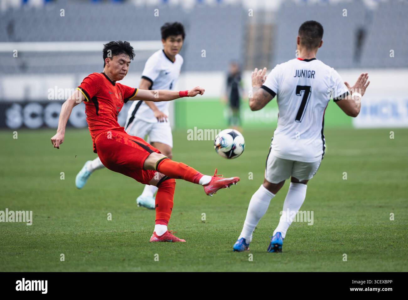 YONGIN, South Korea - JULY 15: during EAFF E-1 Football Championship - China PR vs Hong Kong ...