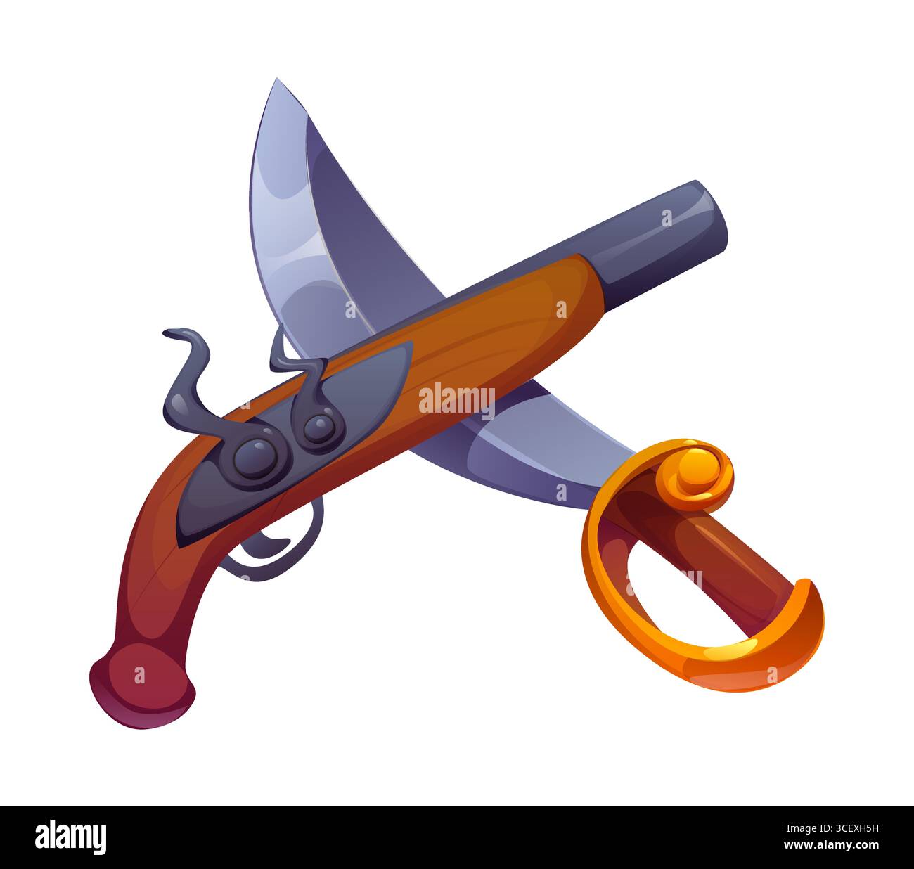 Flintlock musket naval hi-res stock photography and images - Alamy