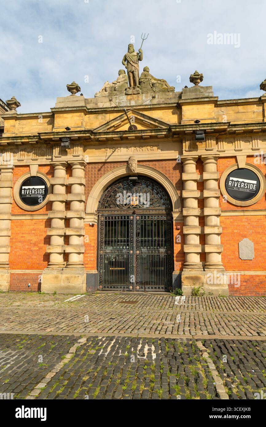 Historic former Fish Market building, Sandhill, Newcastle upon Tyne ...