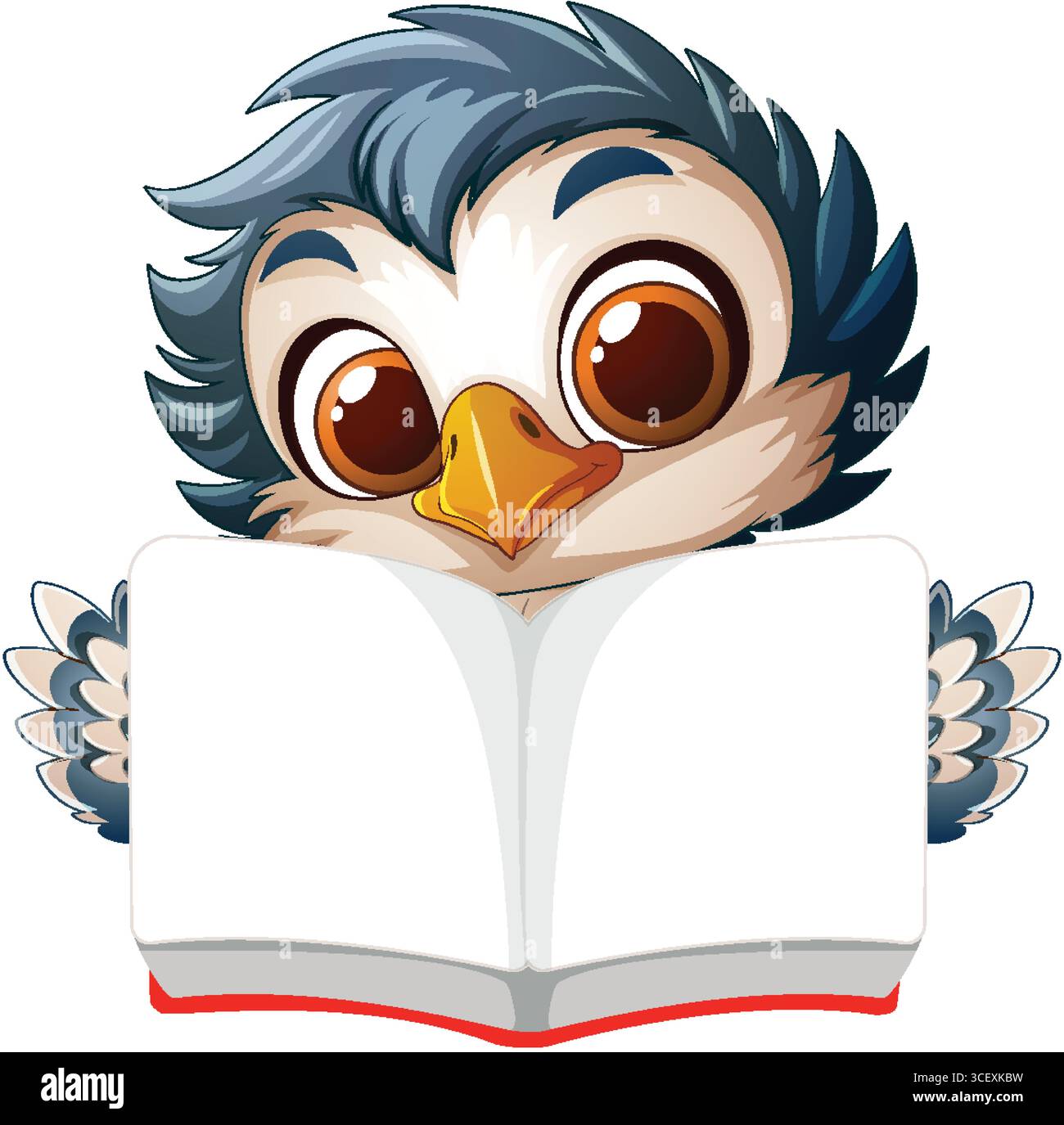 Reading habit vector vectors hi-res stock photography and images - Alamy