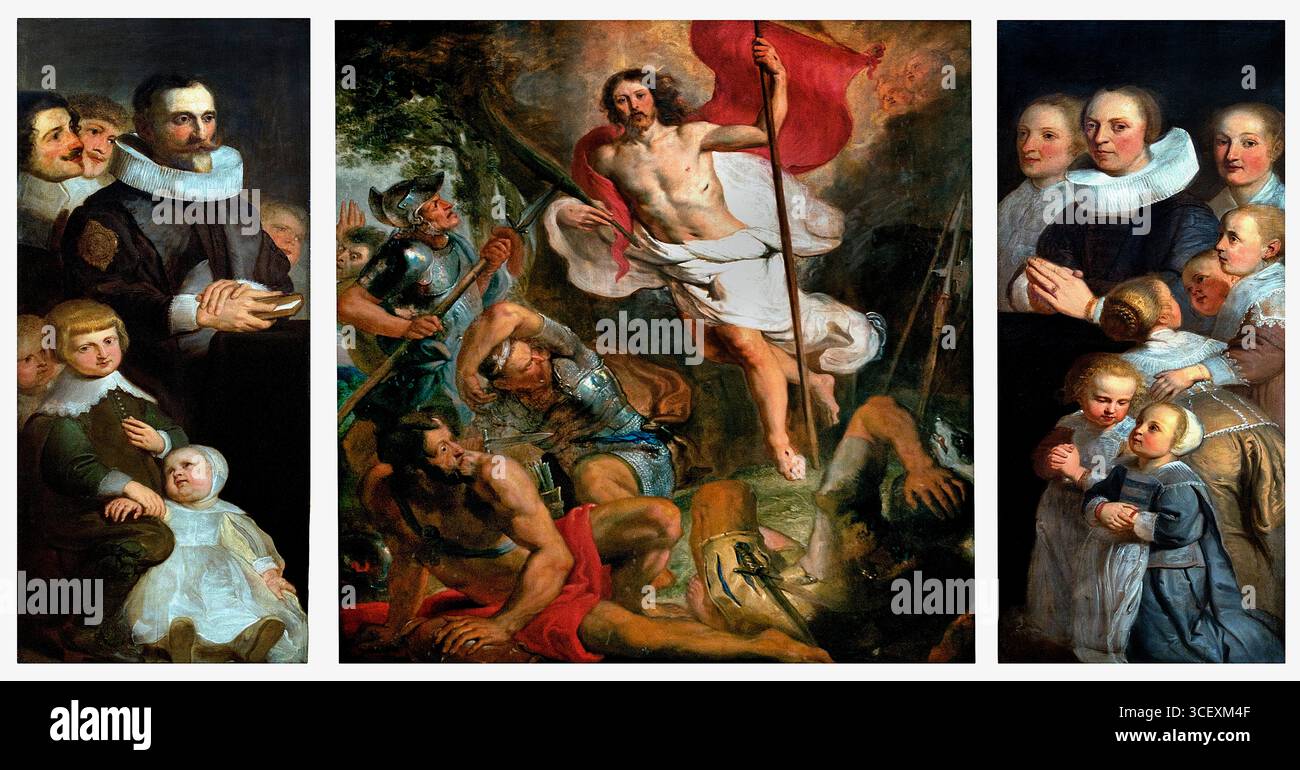 Sacred baroque painting Cut Out Stock Images & Pictures - Alamy