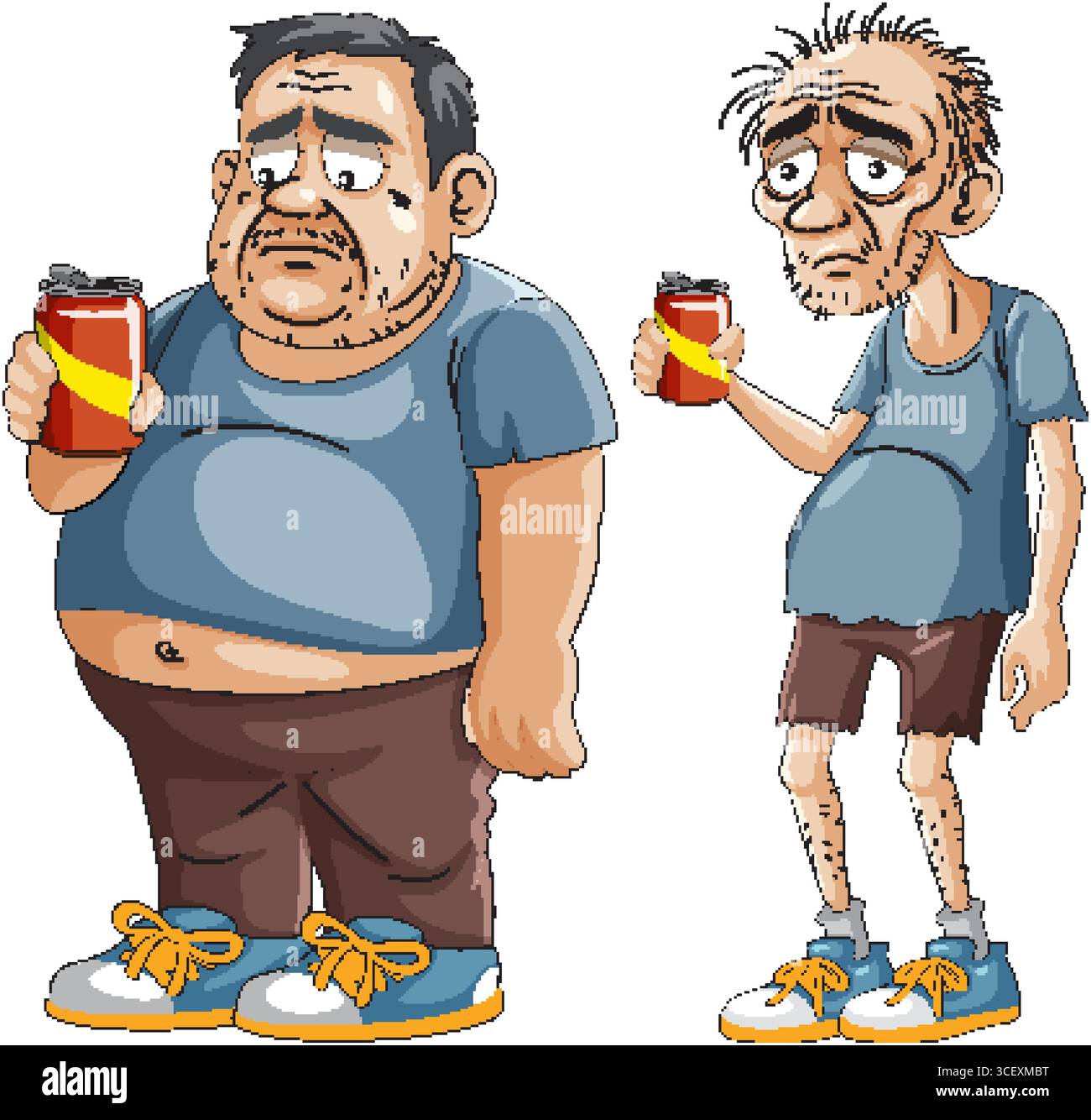 Showcasing men Stock Vector Images - Alamy