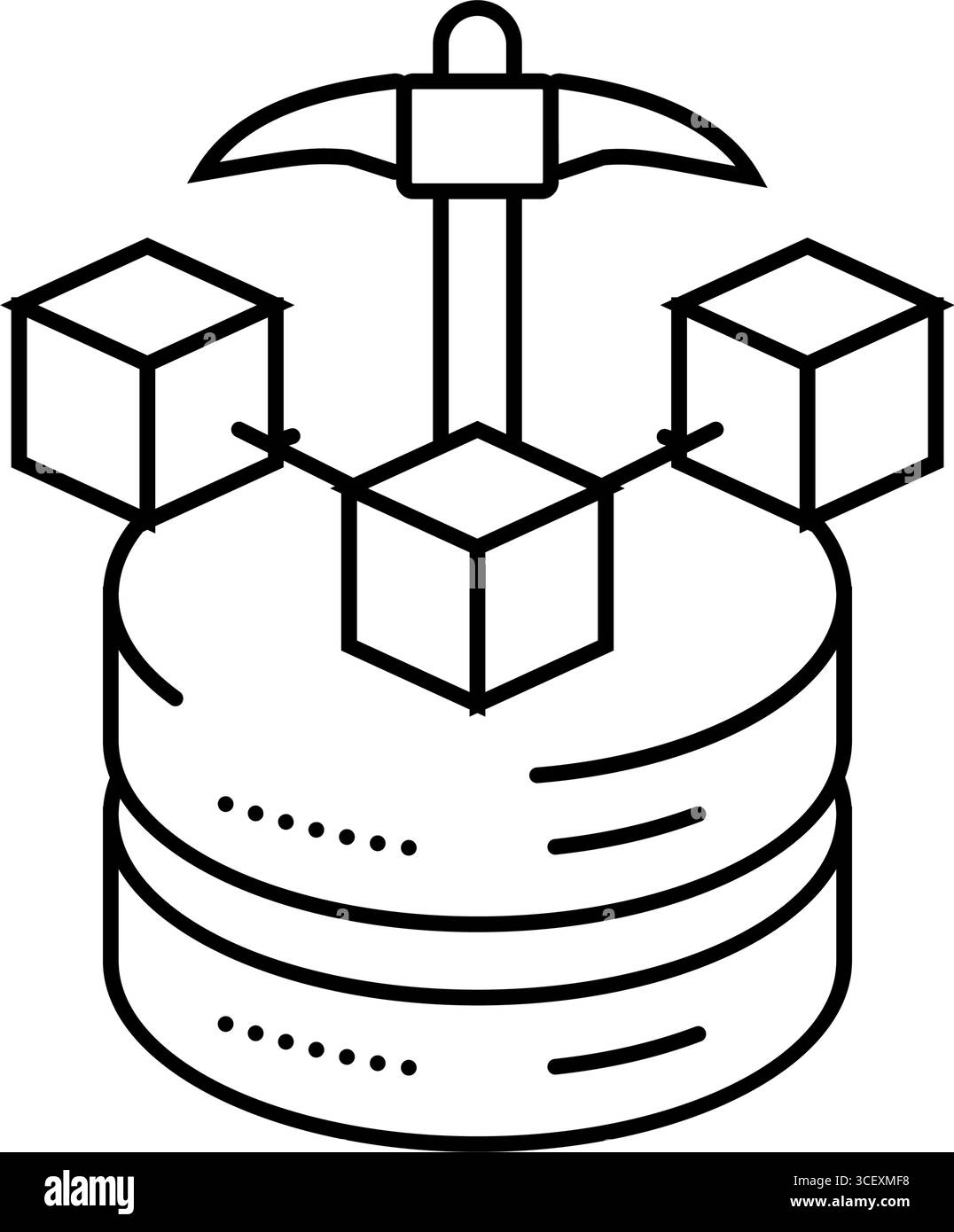 Insights mining Black and White Stock Photos & Images - Alamy