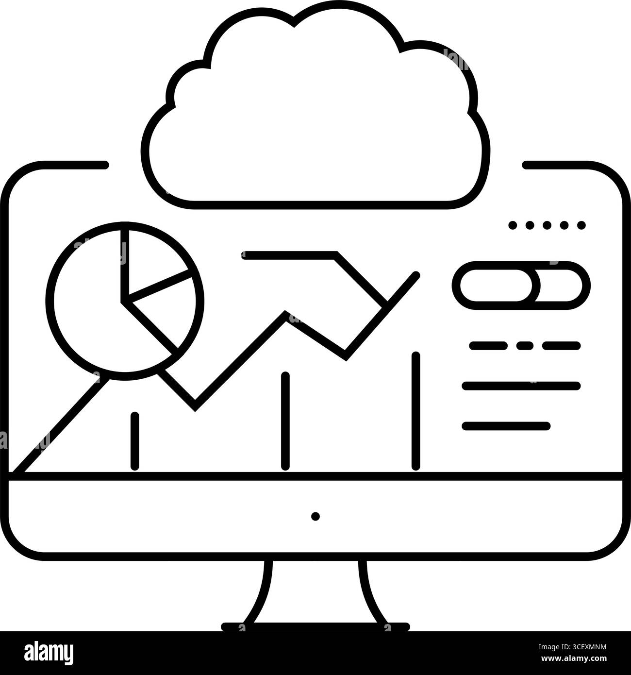 Scalability monitoring Stock Vector Images - Alamy