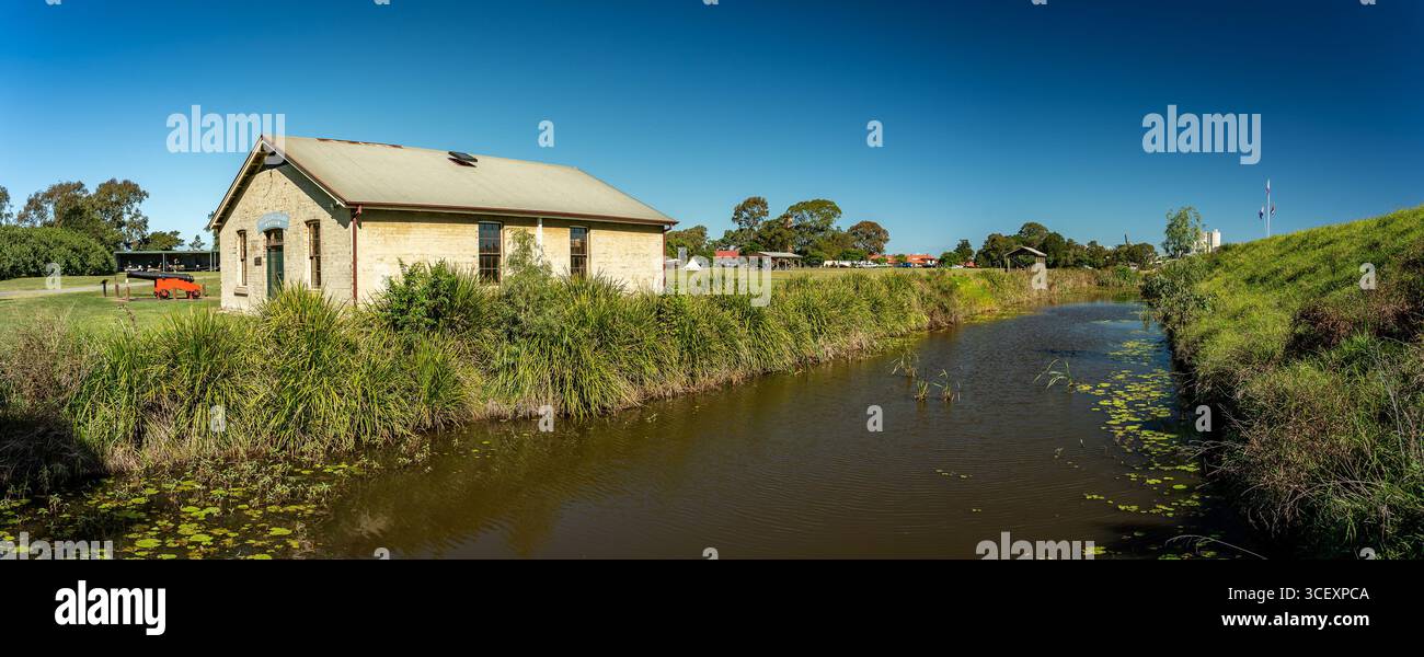 Brisbane, Australia - Artillery store museum at Fort Lytton Stock Photo ...