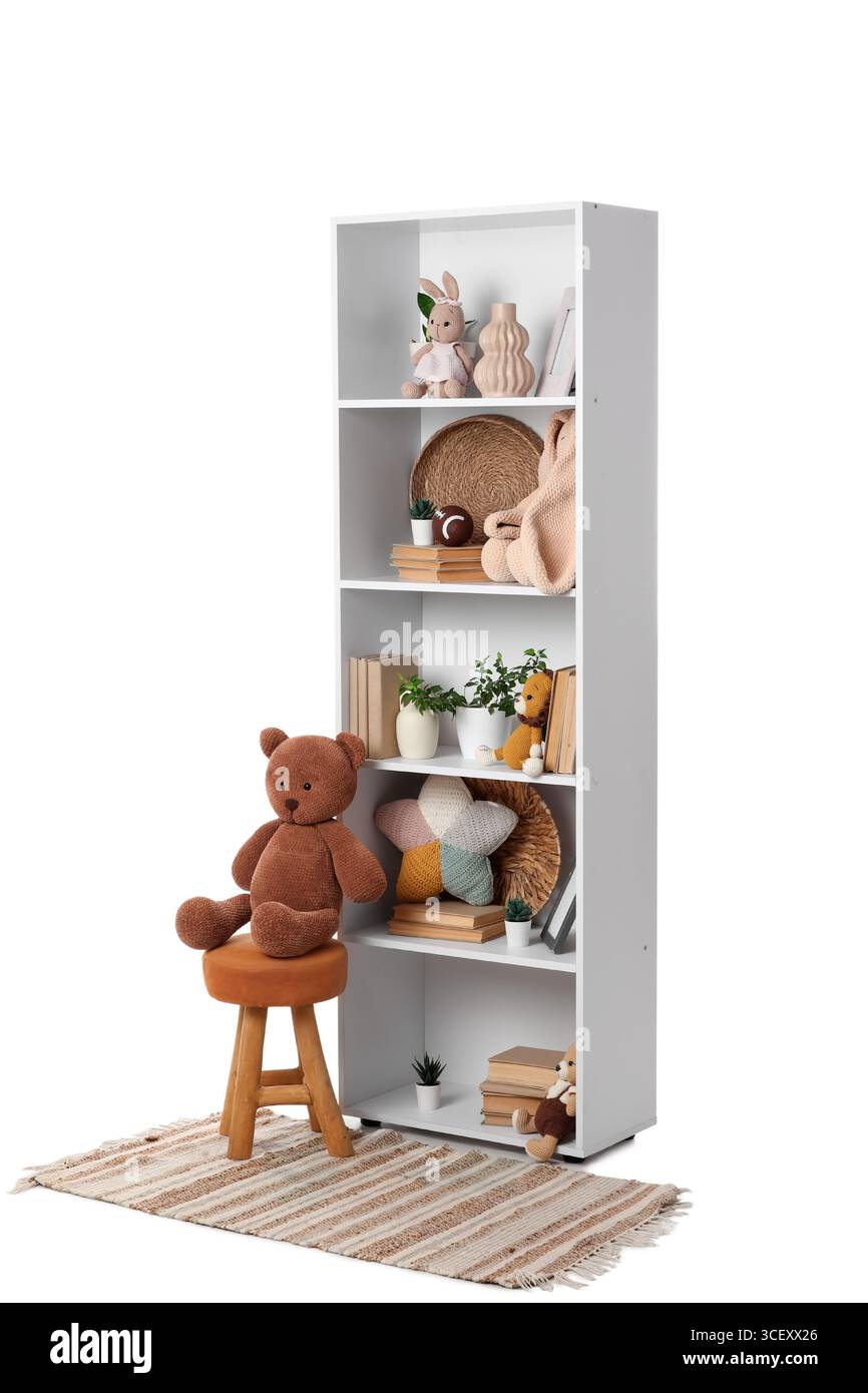 Child book shelf home Cut Out Stock Images & Pictures - Alamy