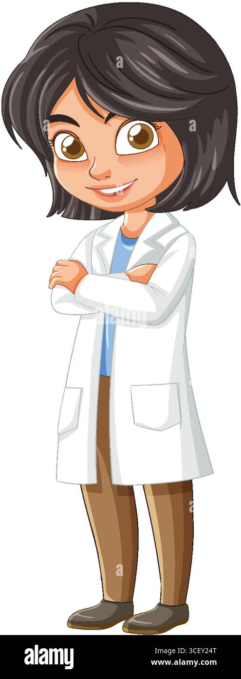 Blue short coat Stock Vector Images - Alamy