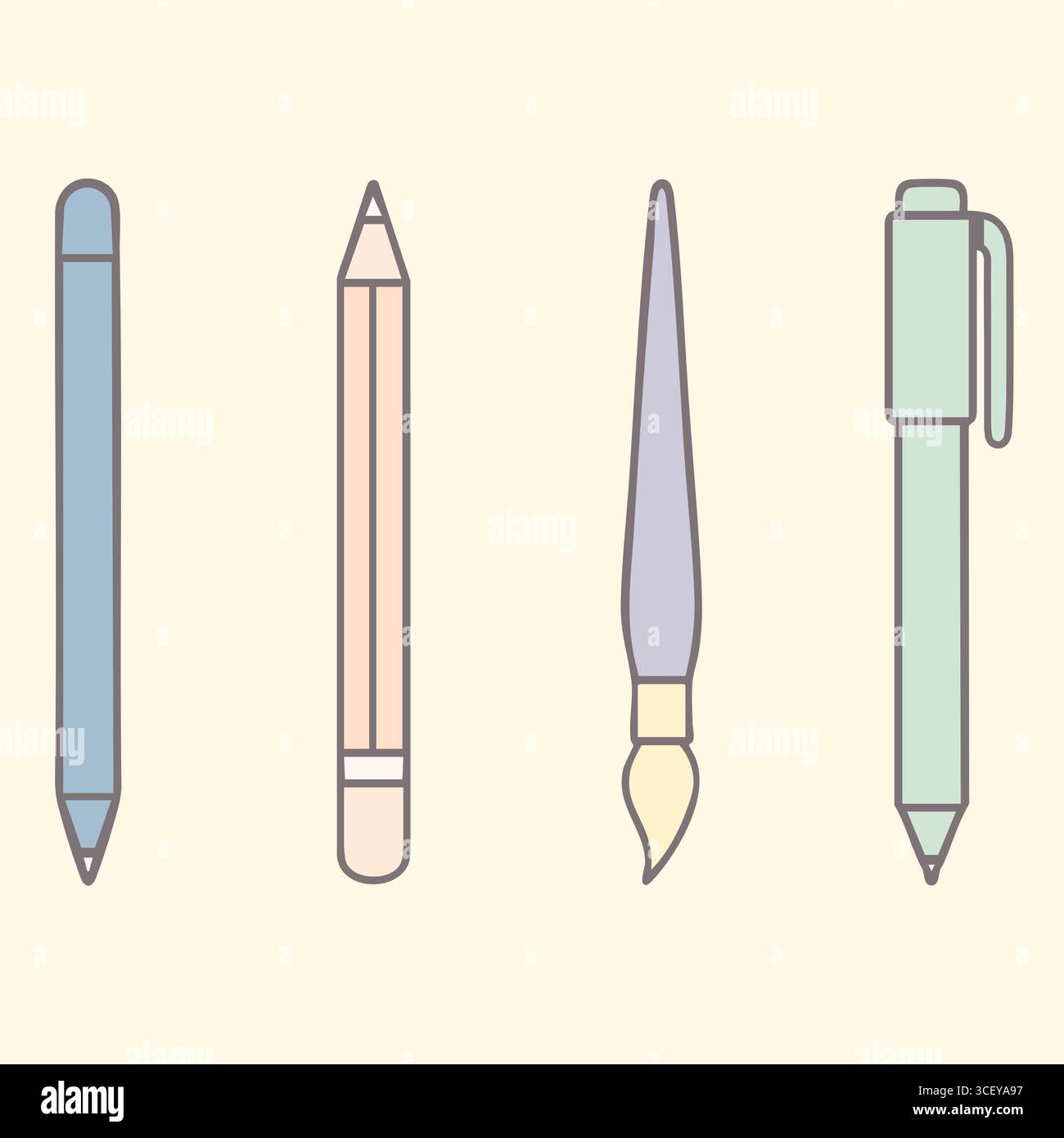 Stylus pen Stock Vector Images - Alamy