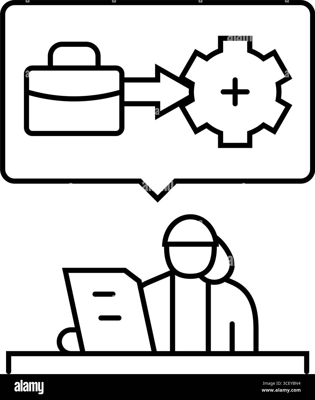 Administrative efficiency Black and White Stock Photos & Images - Alamy