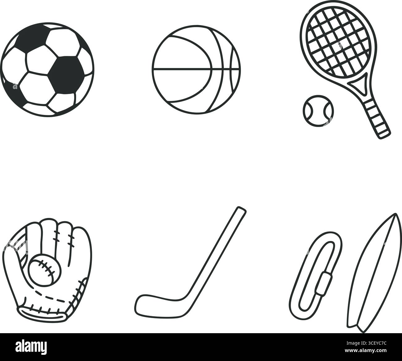 Common football Stock Vector Images - Alamy