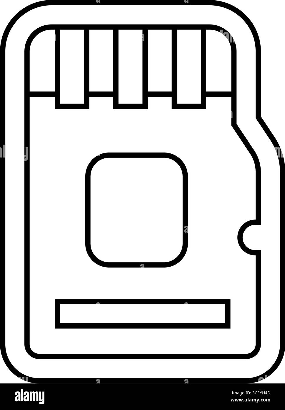 built memory line icon vector illustration Stock Vector Image & Art - Alamy