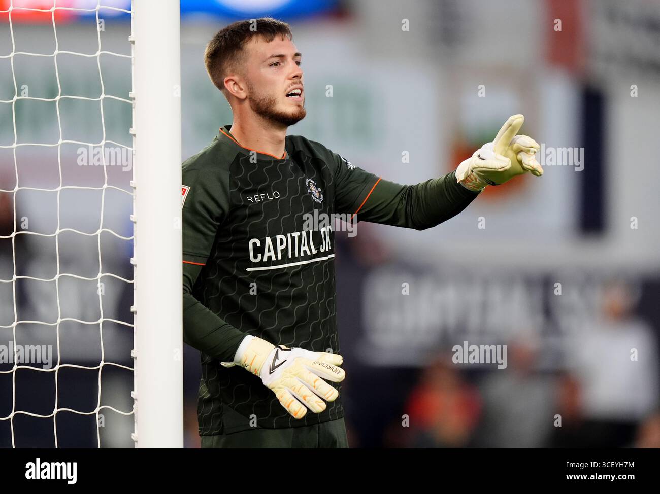Luton Town's Josh Keeley during the Sky Bet League One match at ...