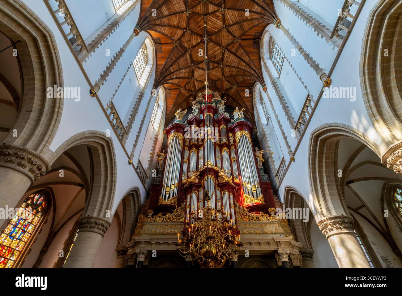 The organ of the St. Bavokerk is one of the world's most historically ...