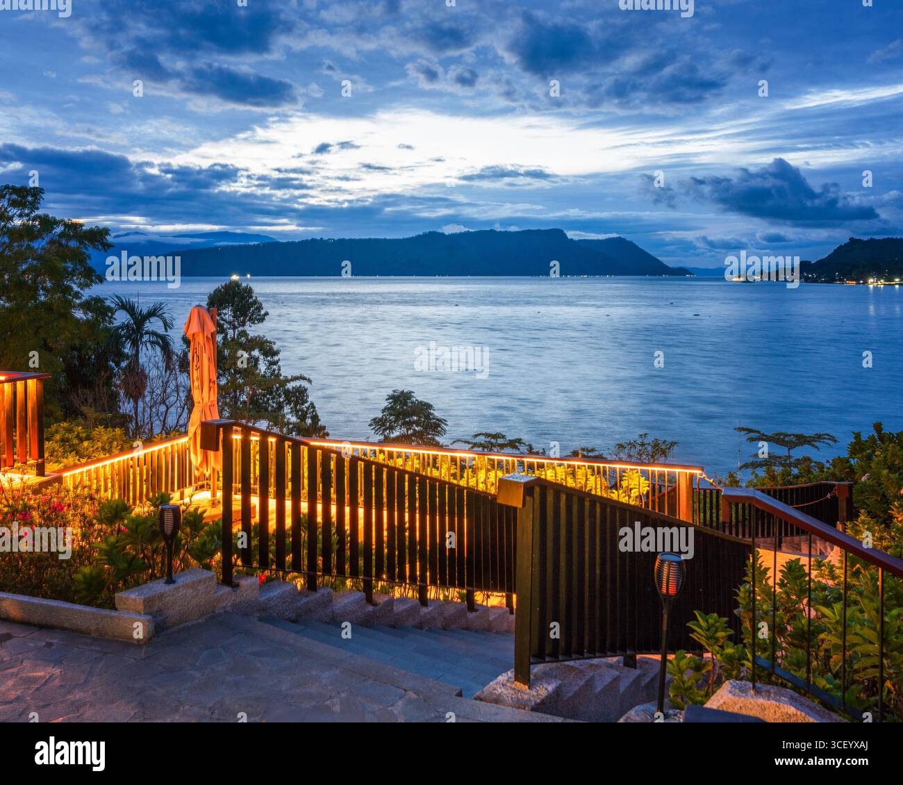 Batak indonesia sumatra landscape mountains hi-res stock photography ...