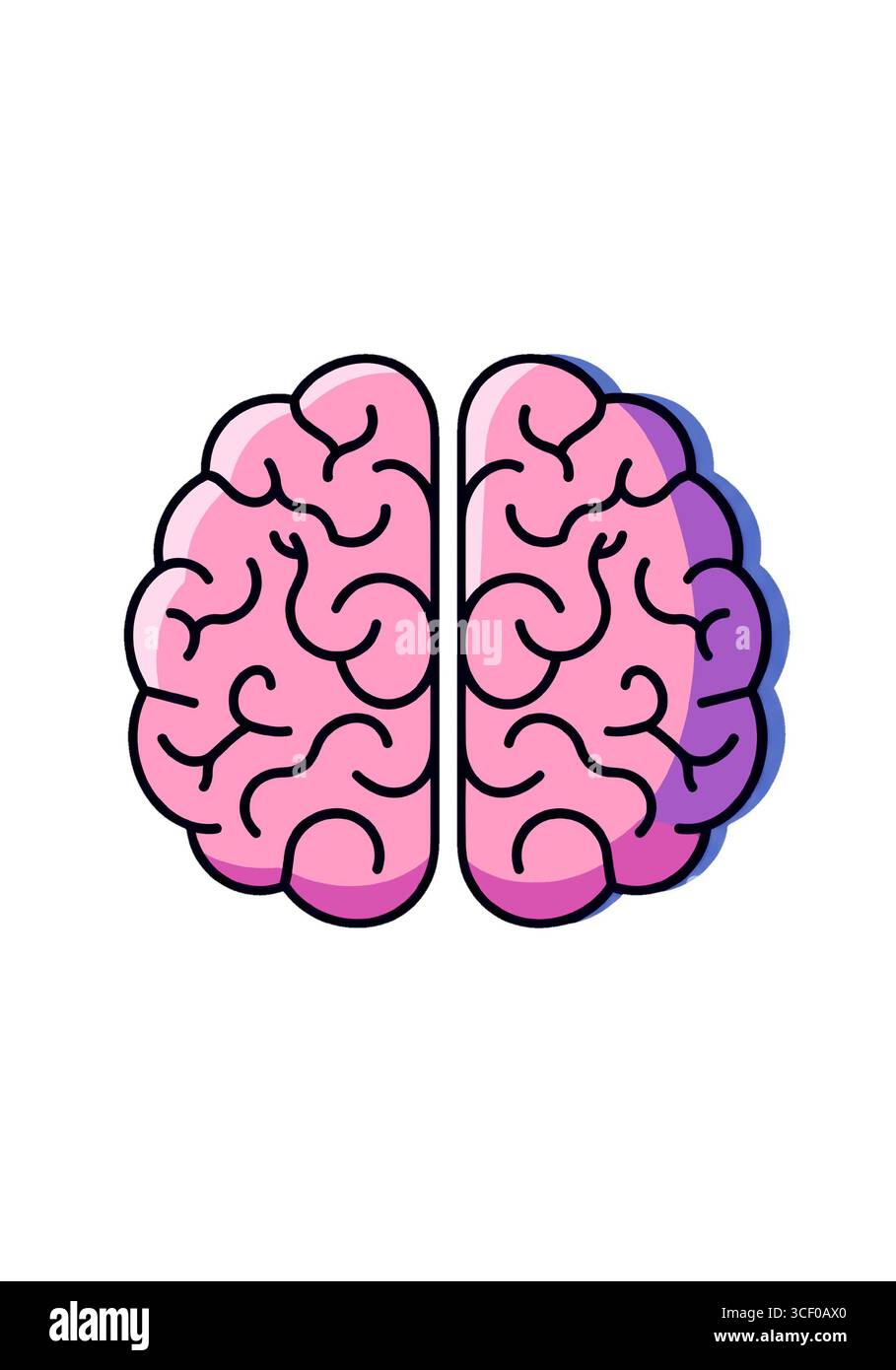 Brain synapses cartoon hi-res stock photography and images - Alamy