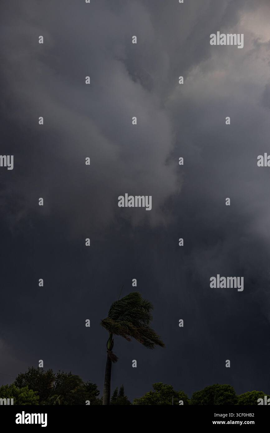 Massive storm cell over hi-res stock photography and images - Alamy