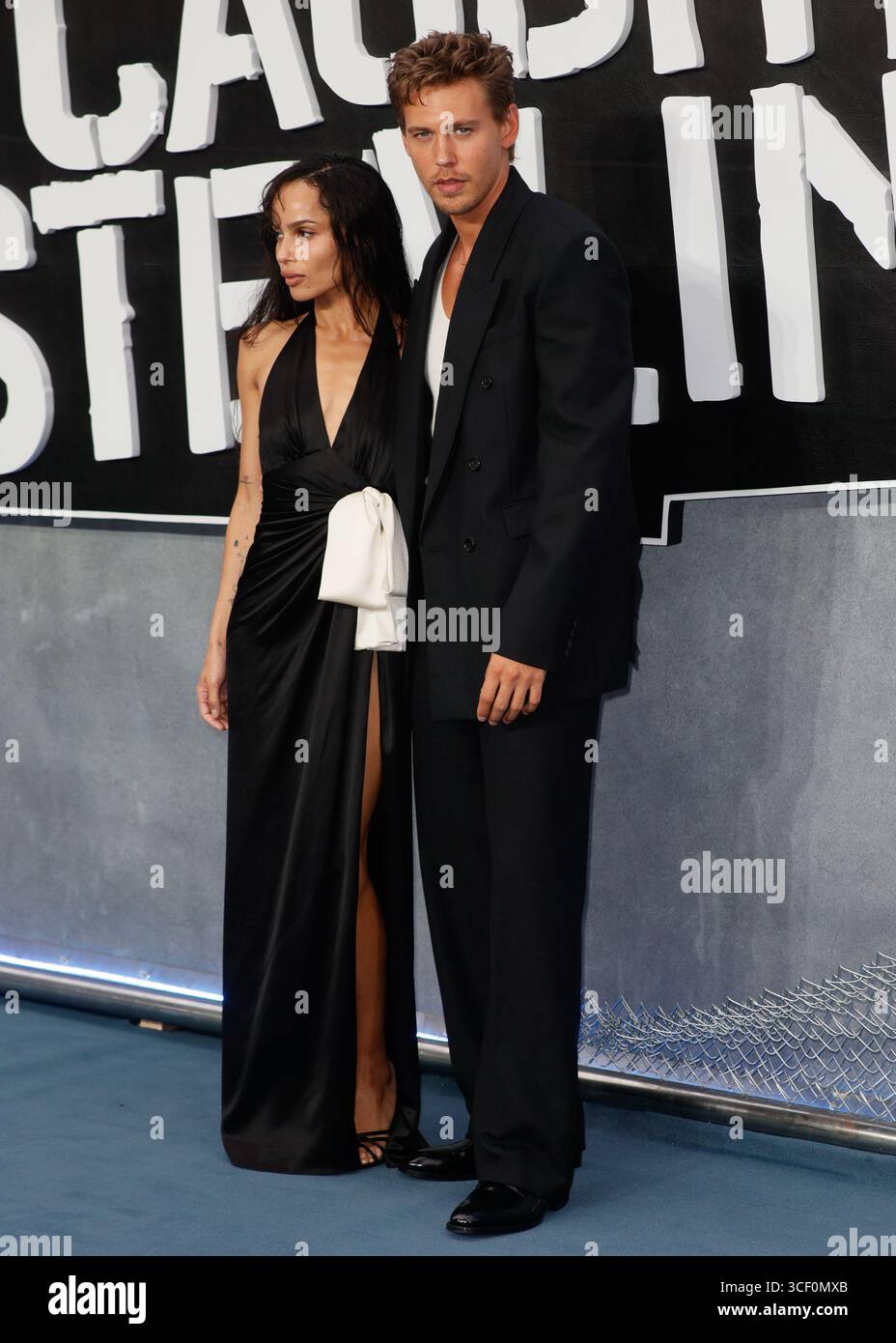 Zoe Kravitz and Austin Butler attend the 'Caught Stealing' UK Gala ...